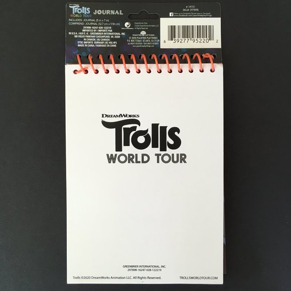 Office | 315 Trolls Poppy Notebook | Poshmark